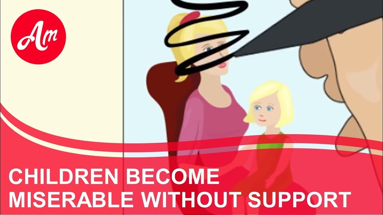 Cartoon - Children Become Miserable Without Support | AmoMama - YouTube
