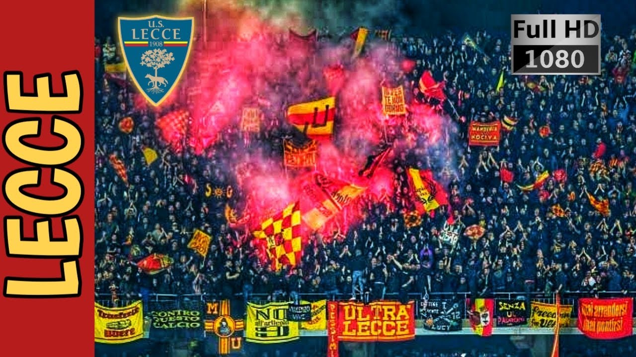 ⚽ ULTRA LECCE Atmosphere At Stadio Via de Mare | Lecce VS Atalanta 2-1 ...