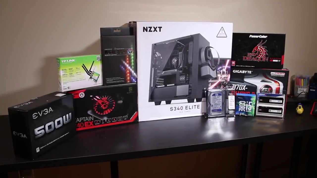 INSANE GAMING PC GIVEAWAY OPEN 2018 GAMING PC BUILD TIMELAPSE - YouTube