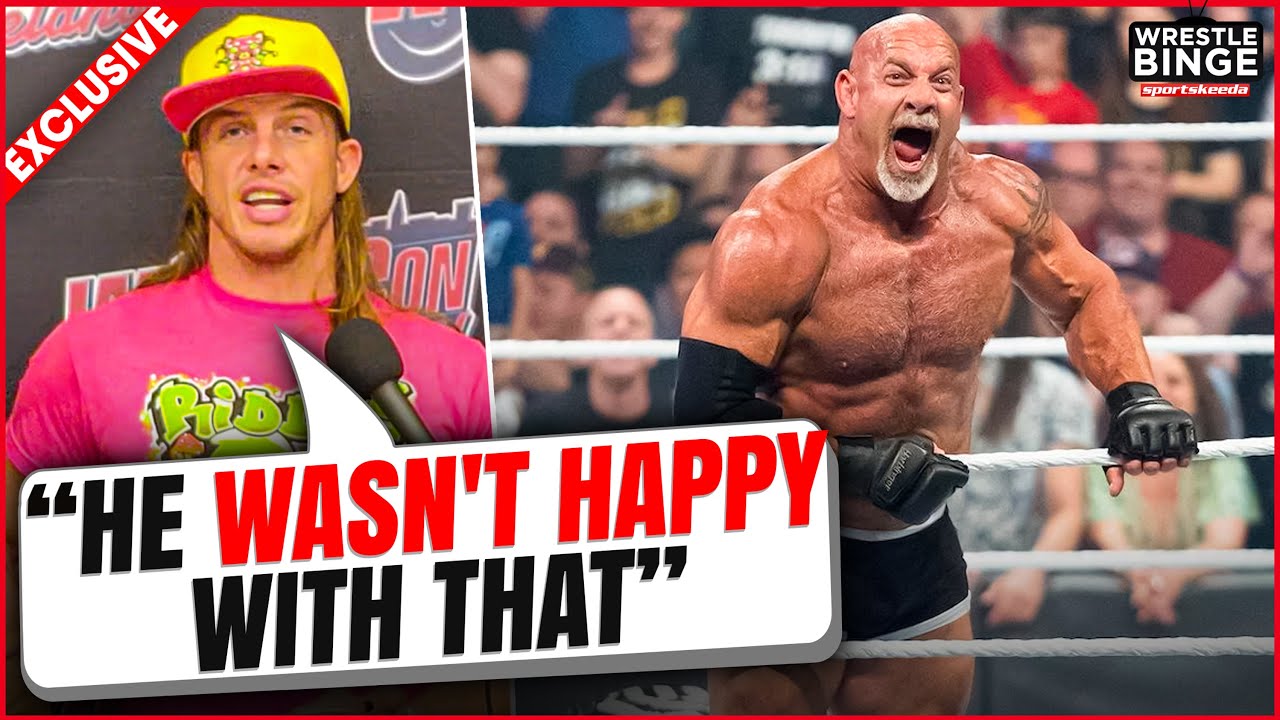 Matt Riddle on Goldberg - "He said I was very disrespectful" - YouTube