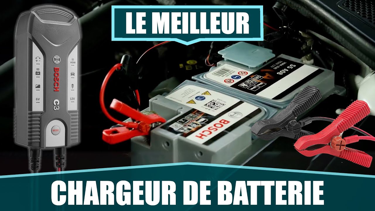 LE MEILLEUR CHARGEUR DE BATTERIE VOITURE 12V - BOSCH C3 - YouTube