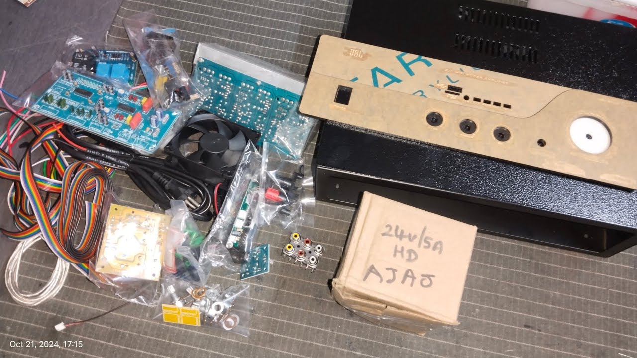 full kit amplifier - YouTube