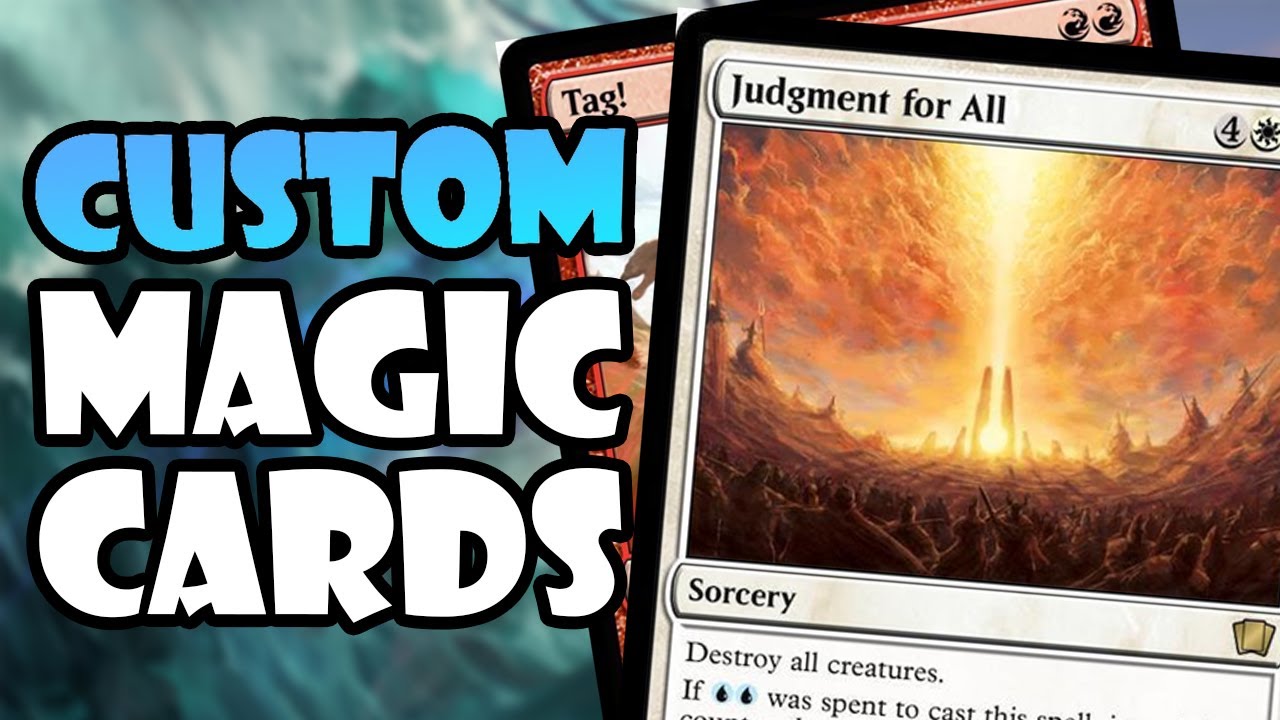 Custom Magic Cards! | Magic: The Gathering Custom Card Review #12 - YouTube