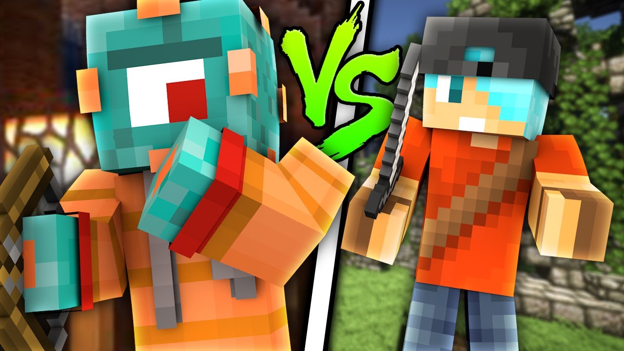 MICROGUARDIAN VS. GAMER CHAD | Minecraft Murder Mystery 1v1! - YouTube