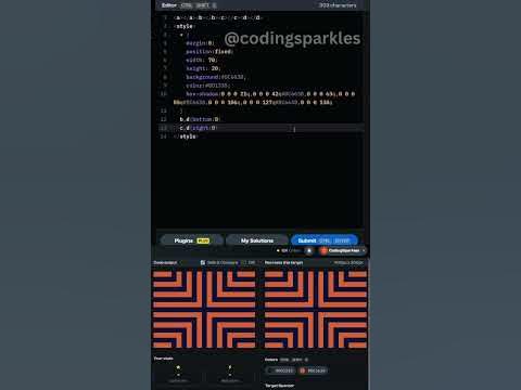 CSS Battle Solution - Carpet | Target 168 - Battle #27 | CSS3 | CSS ...