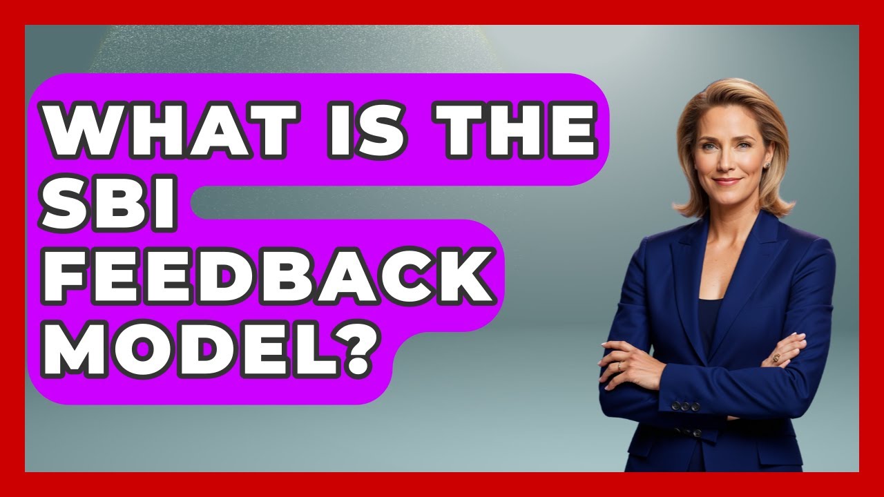 What Is The SBI Feedback Model? - Customer Support Coach - YouTube