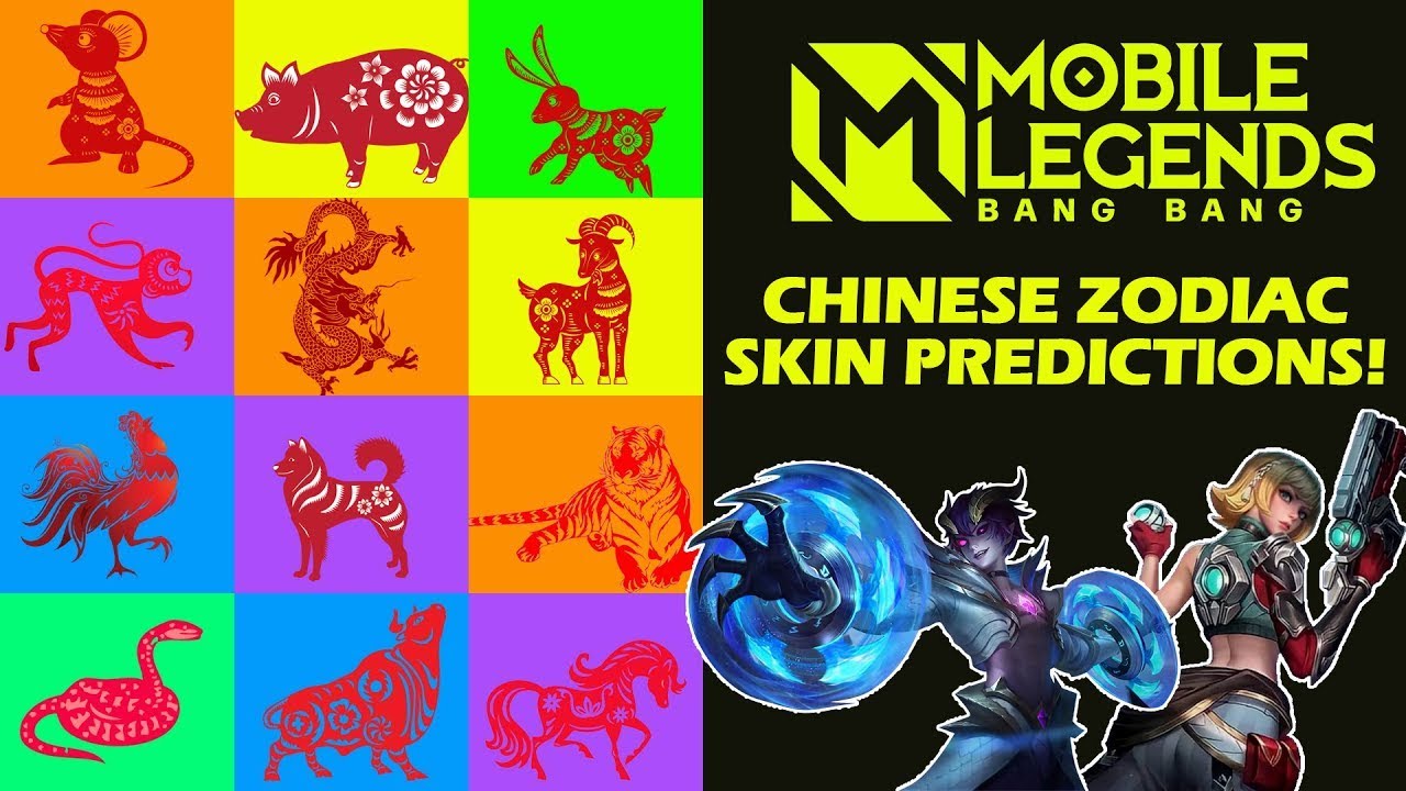 Mobile Legends Bang Bang x Chinese Zodiac Skins #mlbb #honorofkings # ...