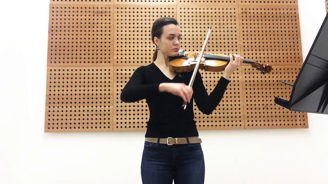Marija Trajkovska, J. S. Bach - Gigue, from the second partita in d ...