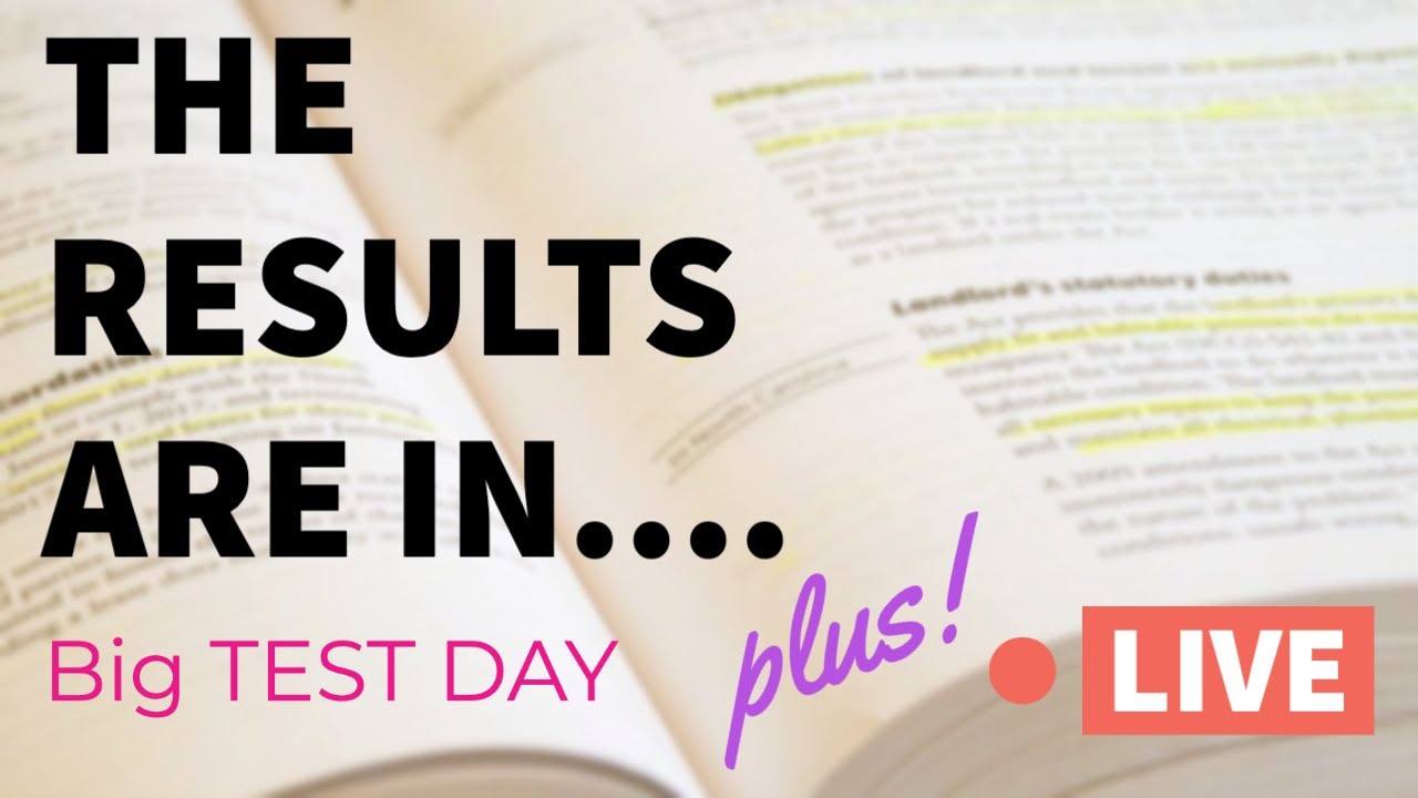 BIG TEST DAY! - YouTube