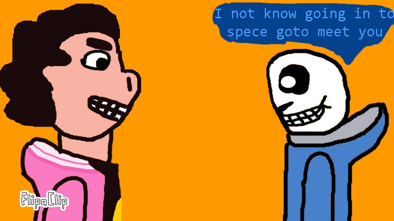 Steven meet sans - YouTube