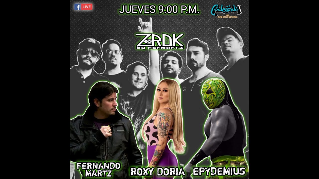 Roxy Doria, Epydemius y Fernando Martz en CodeandoT con Julio César González - YouTube