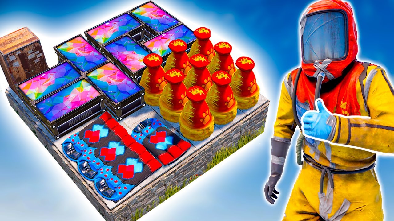 THE MOST COMPACT - 2X2 SOLO/DUO RUST BASE DESIGN (DOUBLE BUNKER) - YouTube