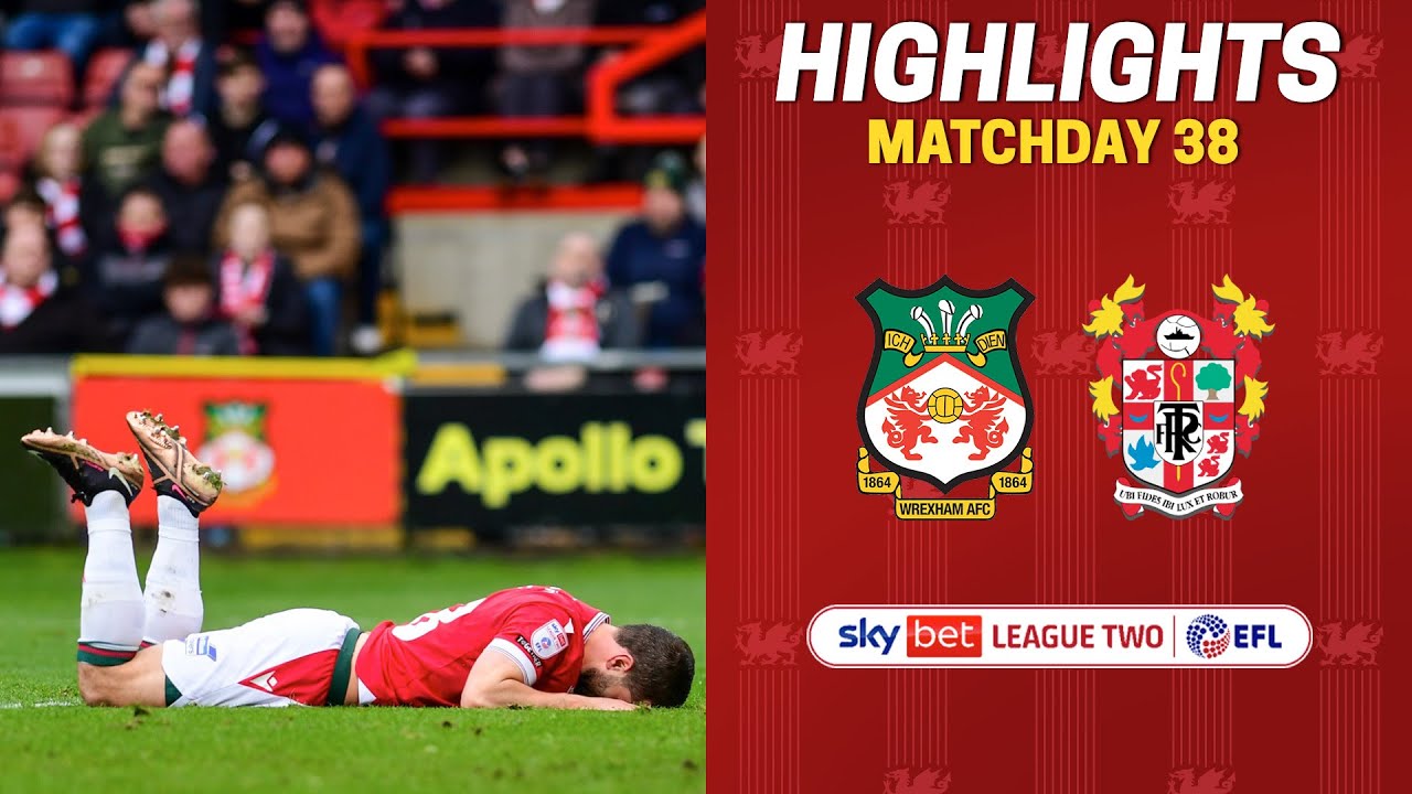HIGHLIGHTS | Wrexham AFC vs Tranmere Rovers - YouTube