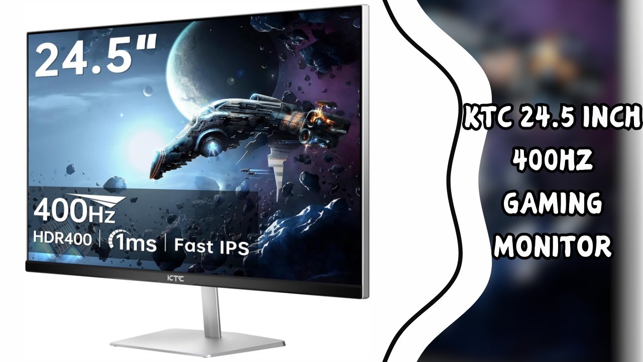 400Hz Monitor | KTC 24.5-Inch Gaming Monitor - YouTube