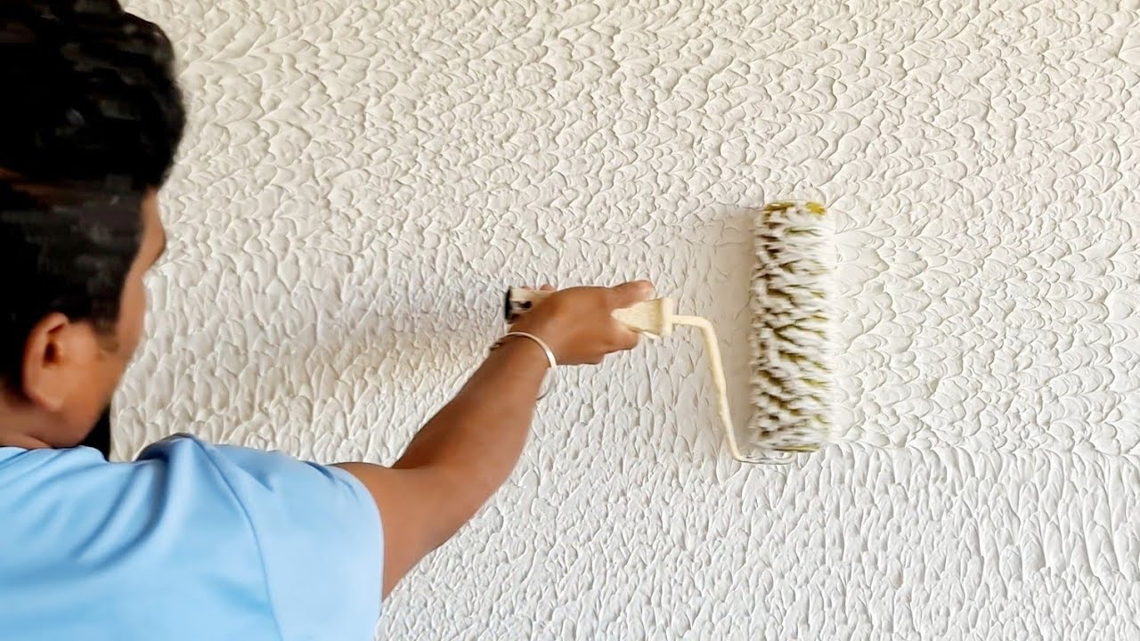 wall painting 3D texture you will be make this easy - YouTube