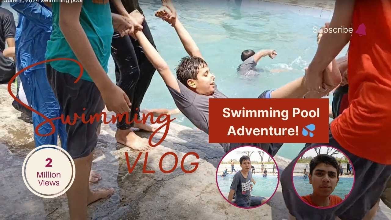 Summer Splash: Enjoying the Swimming Pool Adventure! 💦 Refreshing Fun ...