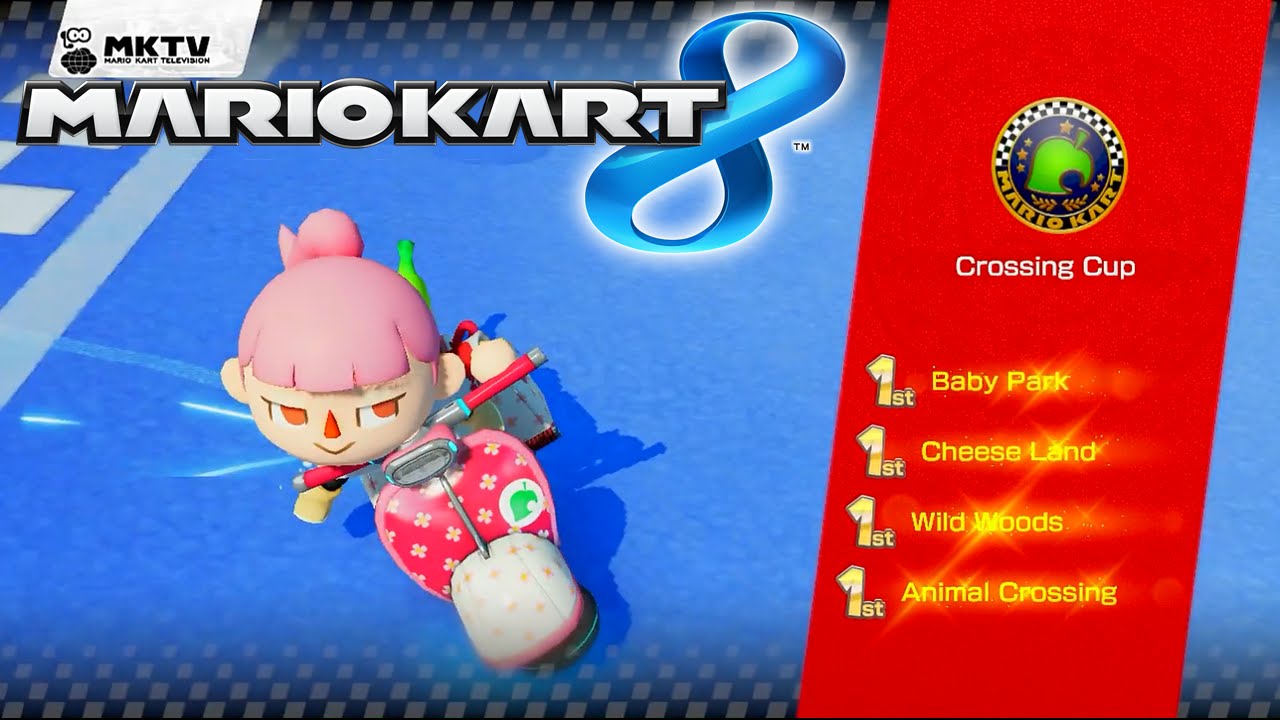 Mario Kart 8 - Crossing Cup 200cc - YouTube