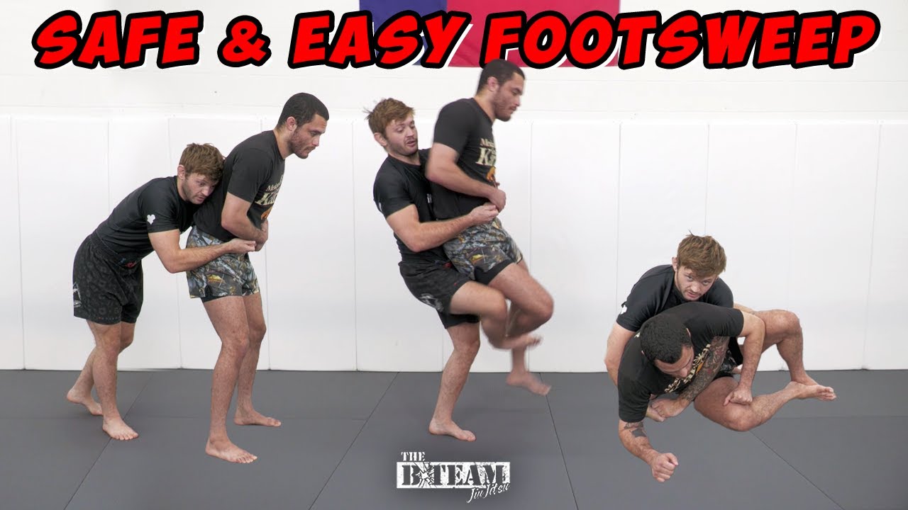 Easy High-Percentage Foot Sweep | Nicky Ryan B-Team Technique - YouTube