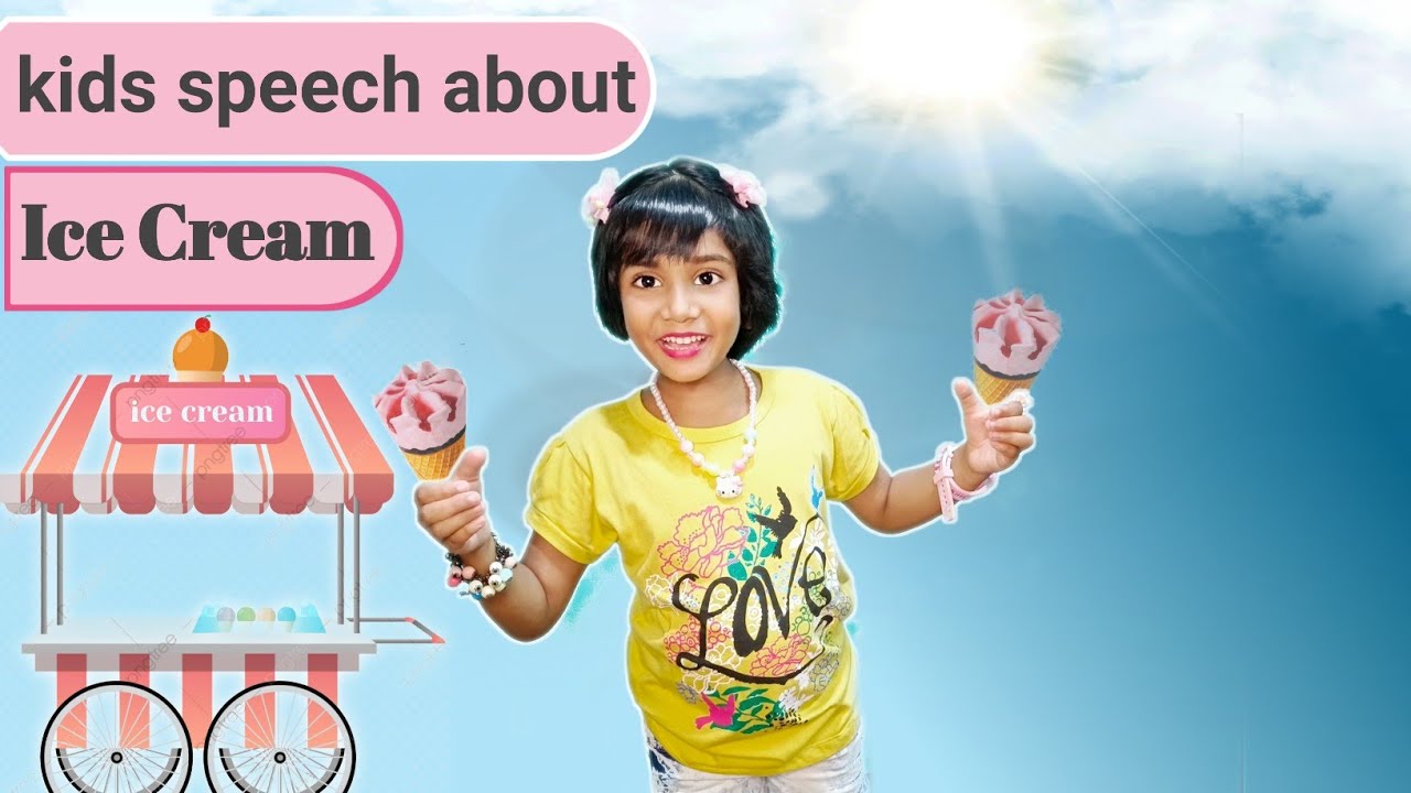 How to speak about Ice cream ||10 lines about the ice cream ...