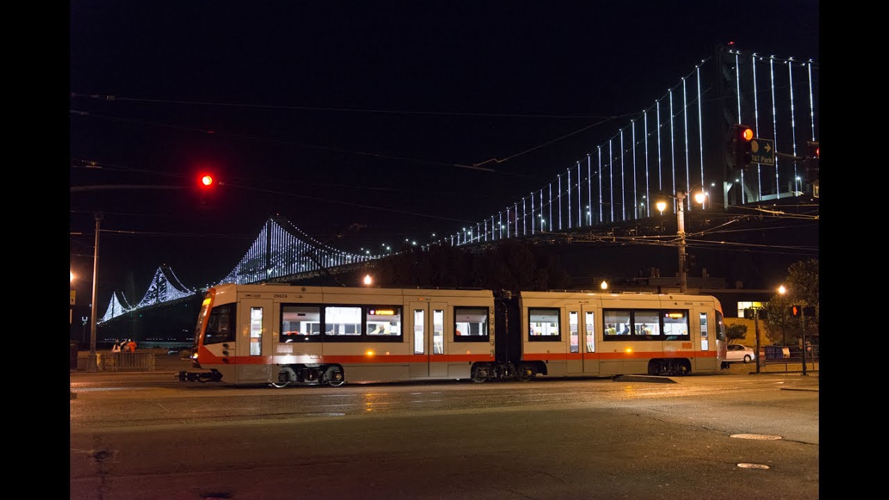 Muni LRV 4 Subway Testing Underway - YouTube