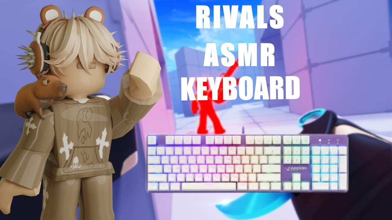 Роблокс СОПЕРНИКИ клавиатура АСМР | Roblox RIVALS but it's Keyboard ...