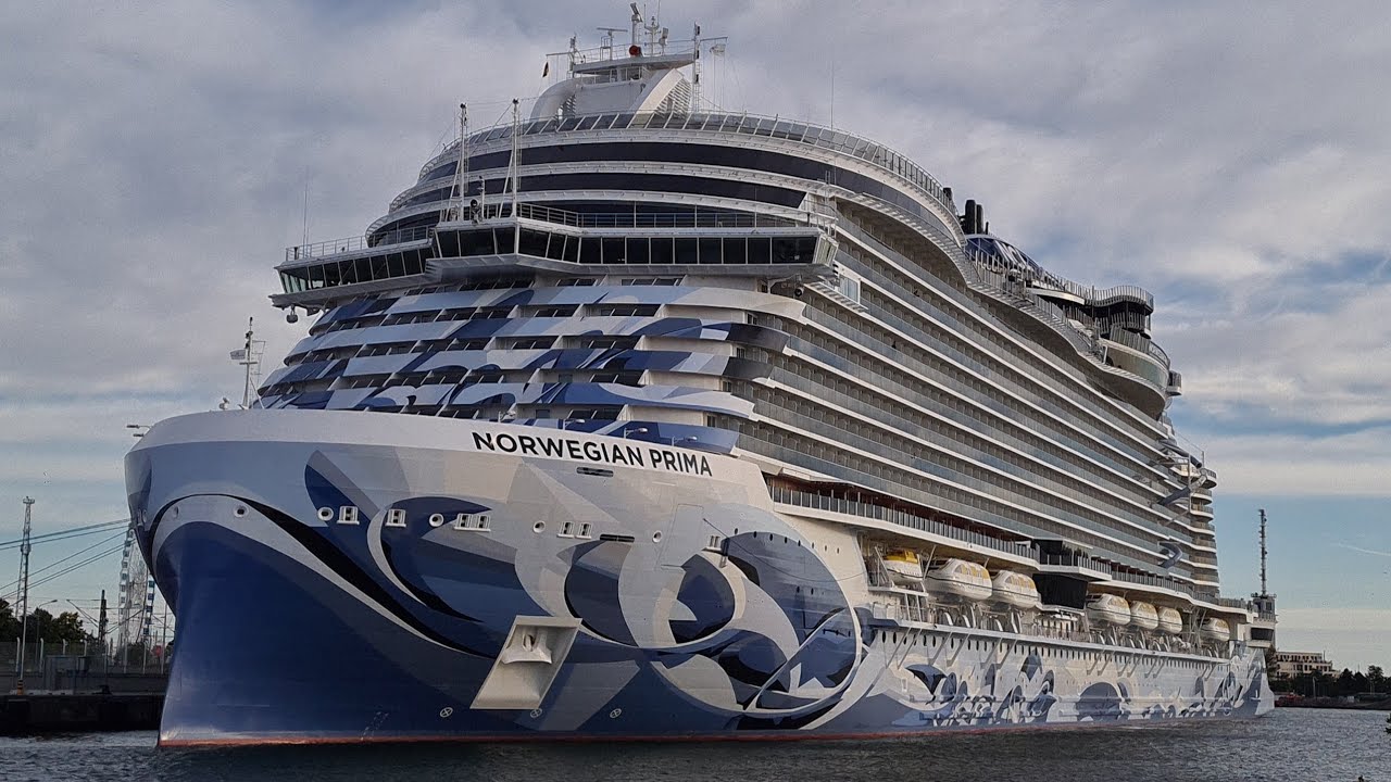 Erstanlauf der Norwegian Prima in Rostock-Warnemuende | Norwegian ...
