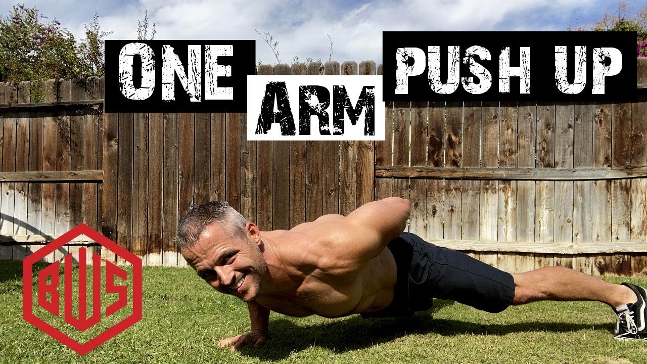 One Arm Push-ups: How to do them, and how to program them. - YouTube
