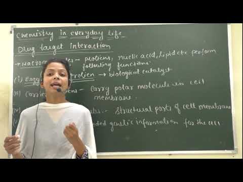 "CHEMISTRY IN EVERY DAY LIFE "( DRUGS TARGET INTERACTION ) CLASS 12 ...