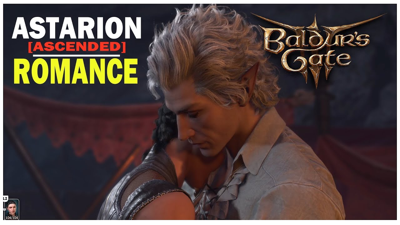 Ascended Astarion & Human Tav Romance - Baldur's Gate 3 #baldursgate3 # ...