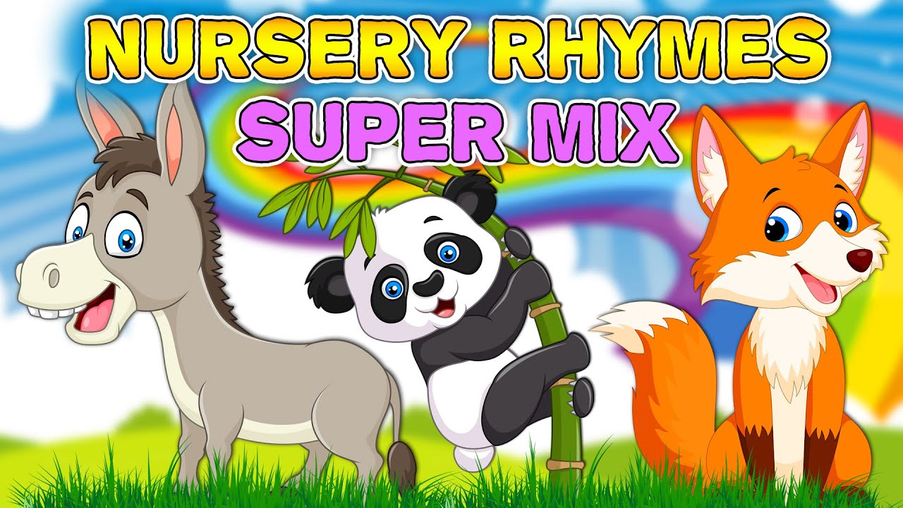 Nursery Rhymes ️️ SUPER MIX 💜 Compilation 💛 English Songs For Kids 💚 ...