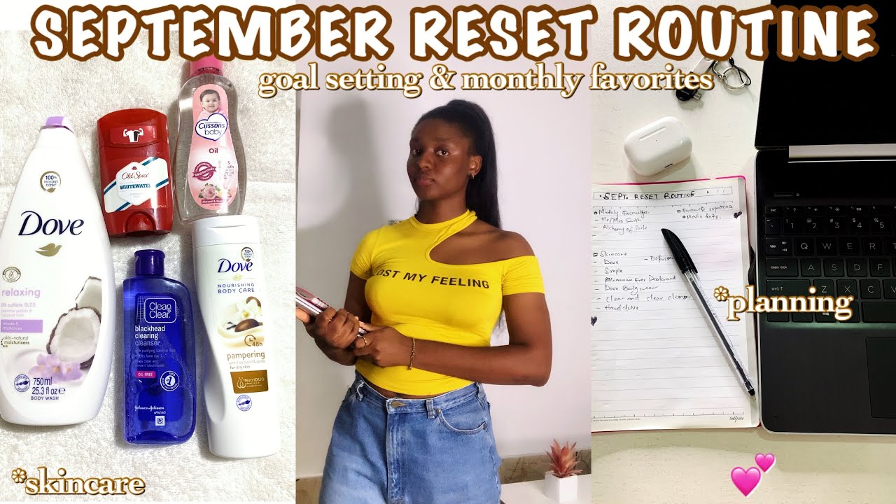 September Reset Routine | Goal setting, Monthly favorites, & Planning💕 ...