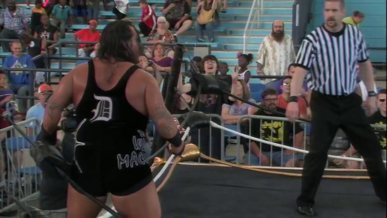 PWO/PRIME Wrestlelution 5: Rhino & Jason Bane Destroy the Ring - YouTube