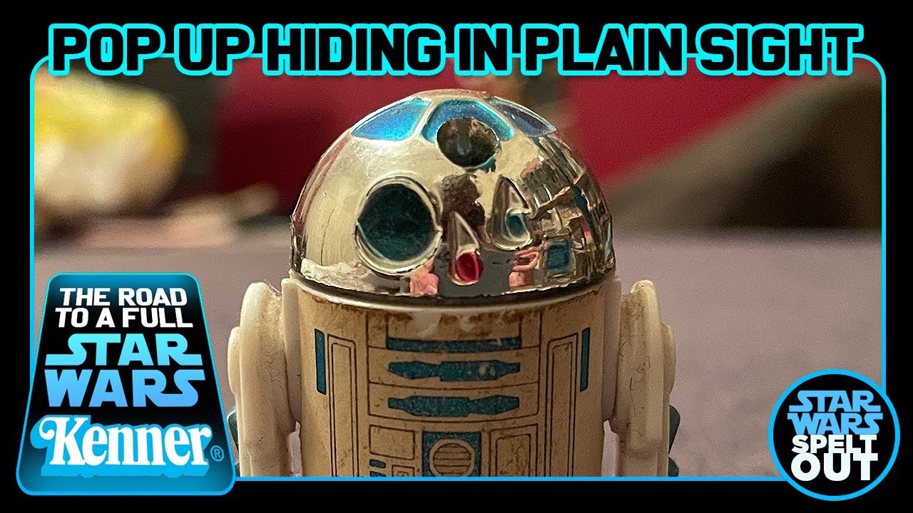 A pop-up R2 was sitting there all along! The road to full Star Wars ...