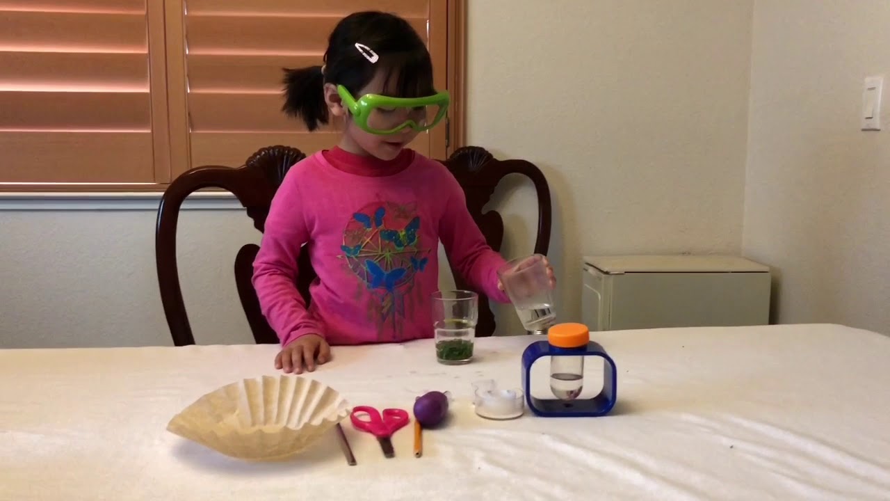 Kid’s Science Experiment: Chlorophyll - YouTube