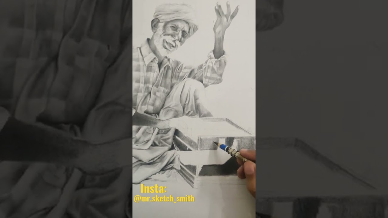 |WORK IN PROGRESS | 90+ HOUR WORK | #art #drawing #SHORTS #PENCIL # ...