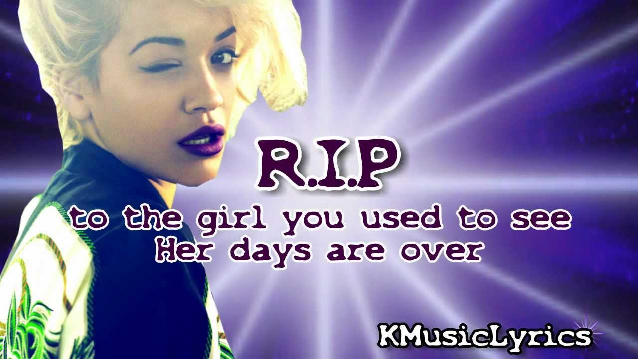 Rita Ora - R.I.P. (Official Lyrics Video) - YouTube