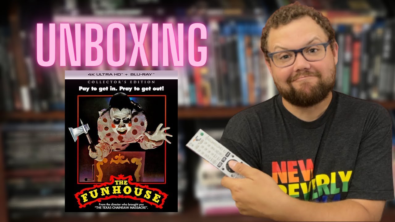 The Funhouse 4k UHD Blu-ray Scream Factory Unboxing - YouTube