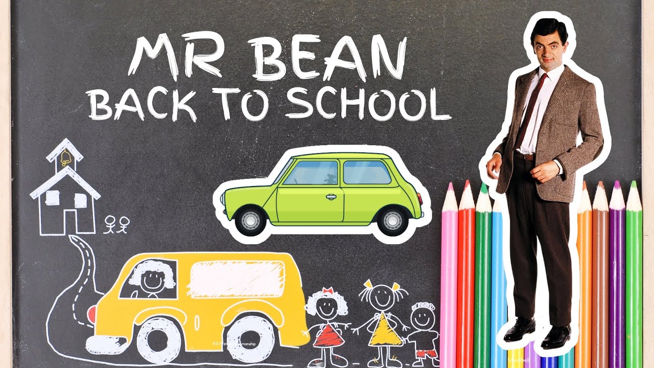 Mr Bean Back To School | Fun School Activity, Science Lab, Army ...