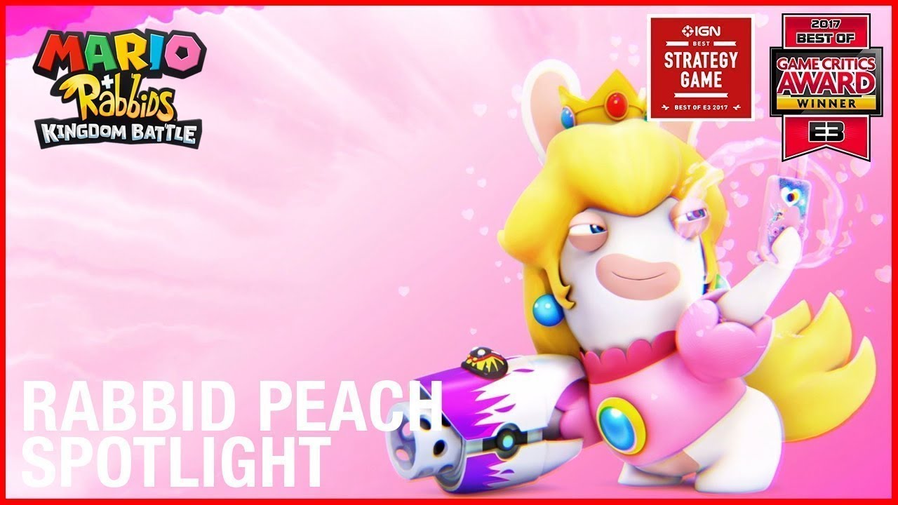 Mario + Rabbids: Kingdom Battle - Trailer de Rabbid Peach - YouTube