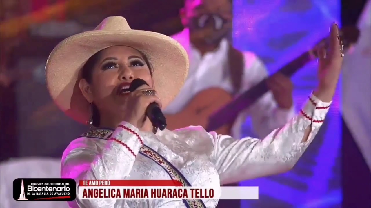 Angélica María - TE AMO PERU - YouTube