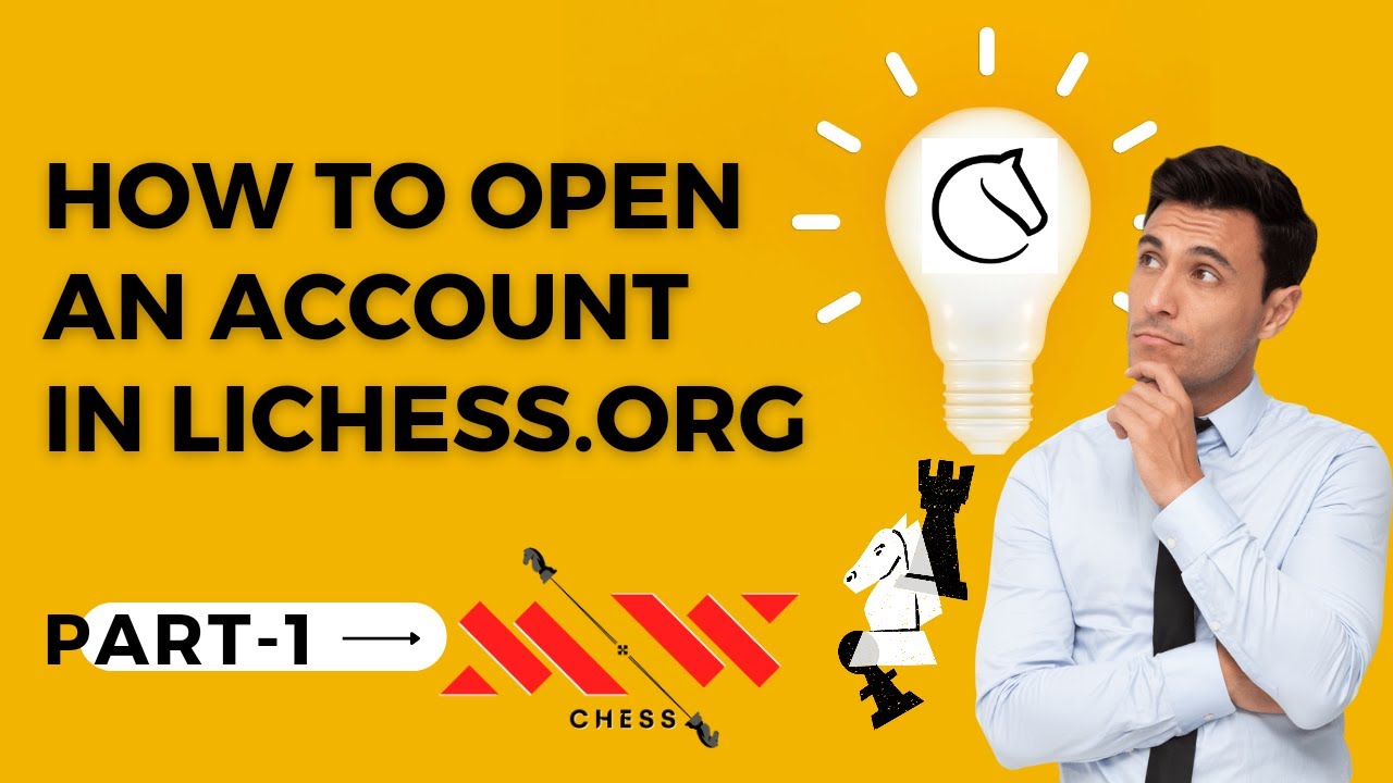 How to open an account in lichess / How to play chess online ...