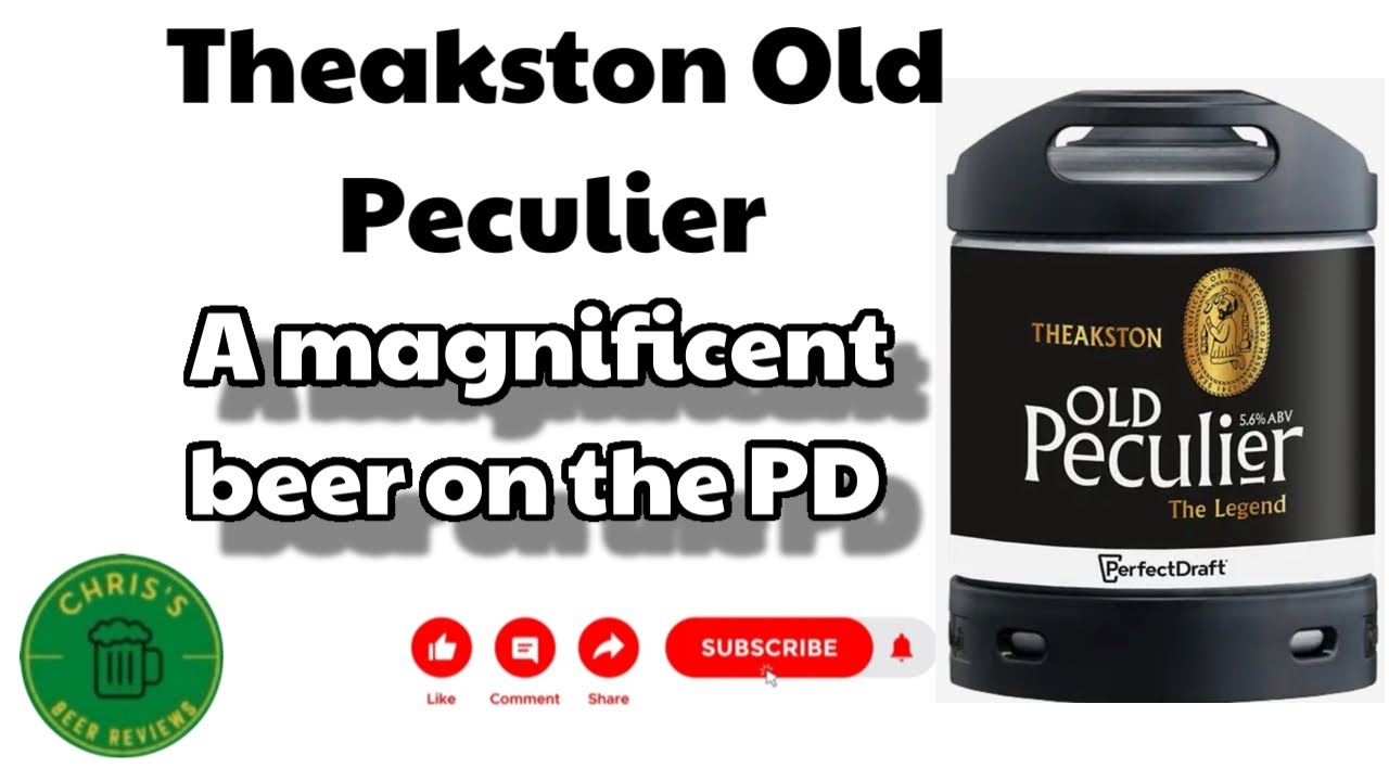 Theakstons Old Peculier on the Perfect Draft Pro - YouTube