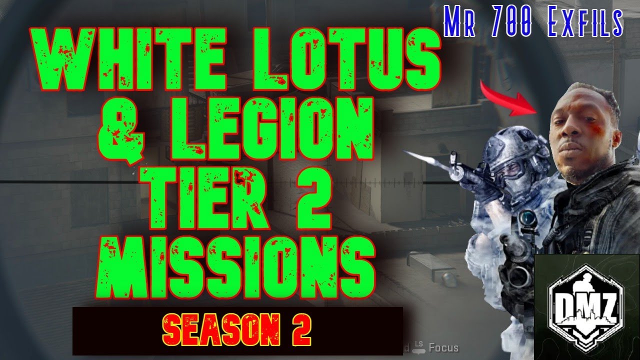 DMZ: Season 2 Missions - Tier 2 White Lotus/Legion - YouTube