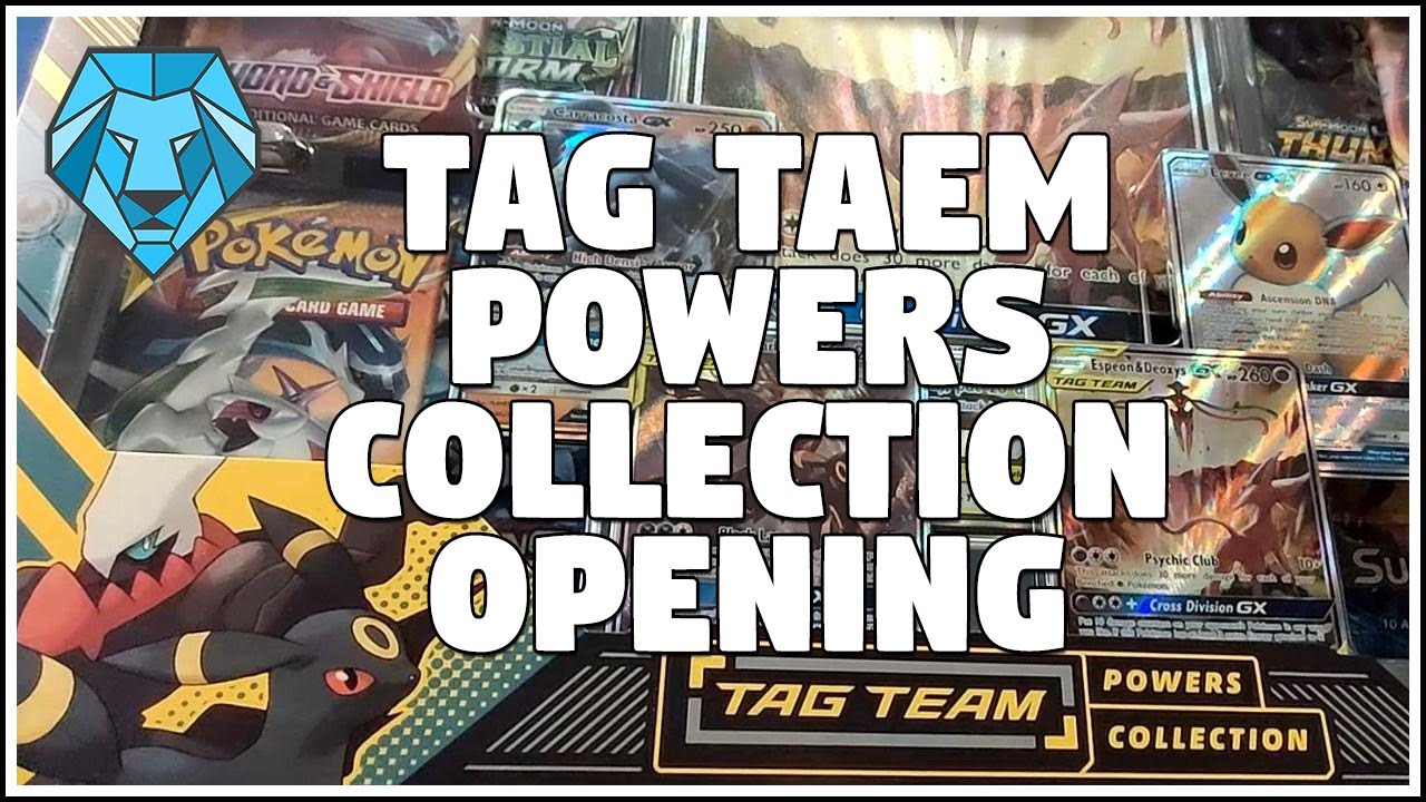 [Pokemon] Opening 3 Tag Team Powers Collection Boxes - YouTube