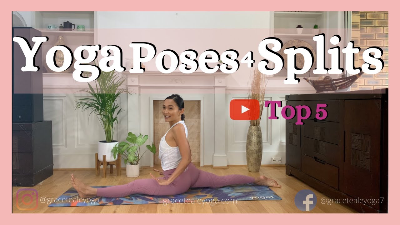 5 Yoga Poses for Splits | 10 minute Stretch - YouTube