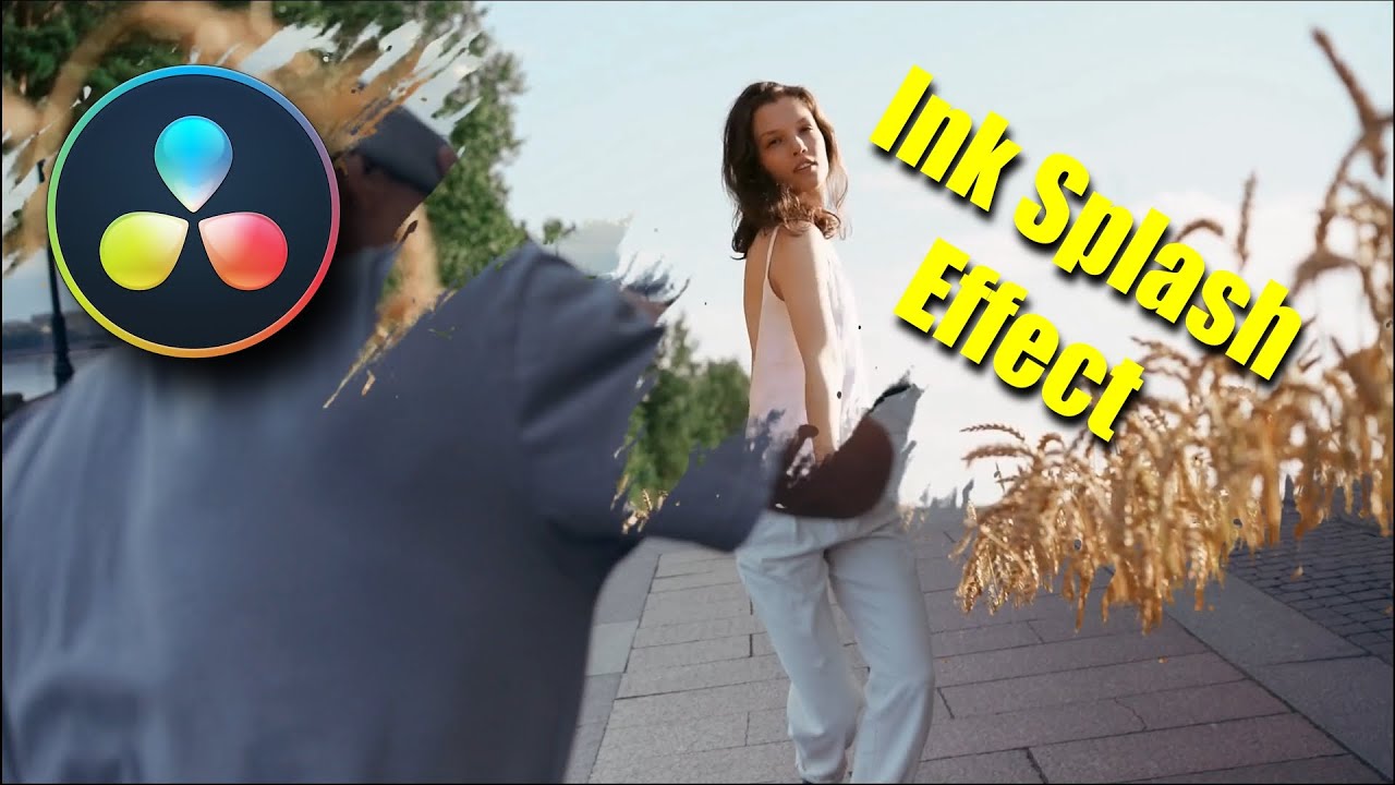 Ink Splash Effect in DaVinci Resolve - YouTube