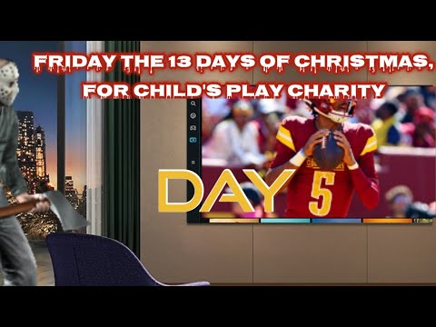 Friday The 13 Days Of Christmas, For Child's Play Charity: Day 5 - YouTube