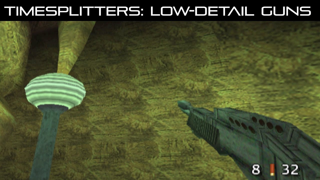 TimeSplitters 1: Low-Detail Guns Mod - Now Live - YouTube