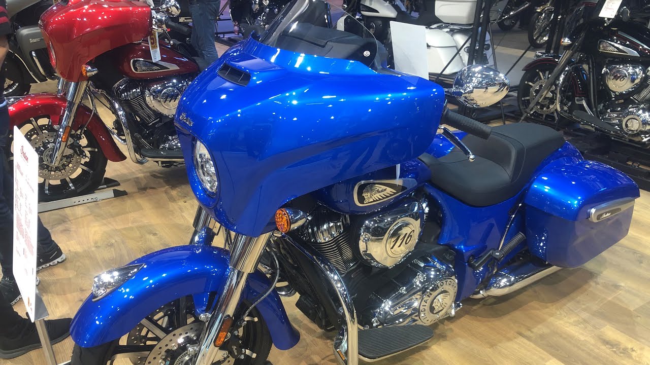 Indian Chieftain Limited Blue 2020 Swiss Moto - YouTube