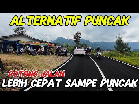 MENEGANGKAN‼️JALUR PUNCAK 2 TANJAKAN 2000 MASIH MENJADI SOLUSI KEMACETAN PUNCAK